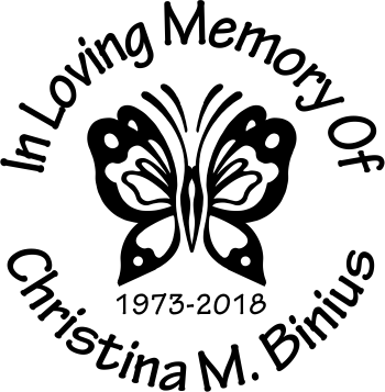 Detailed Butterfly Custom Memorial Die-Cut Vinyl Car Decal - Designer ...